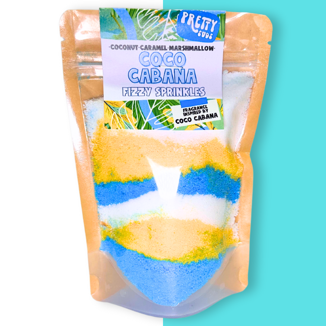 Coco Cabana Fizzy Sprinkles – Pretty Suds UK