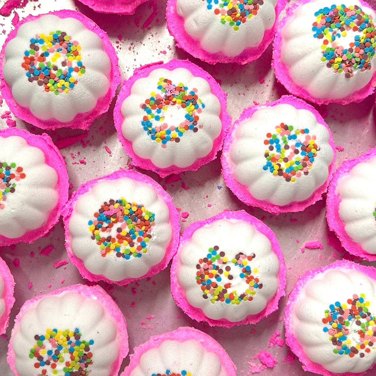 Birthday Cake Bath Bomb | Pretty Suds UK